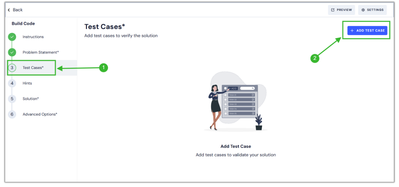 Create a coding challenges (LeetLabs).